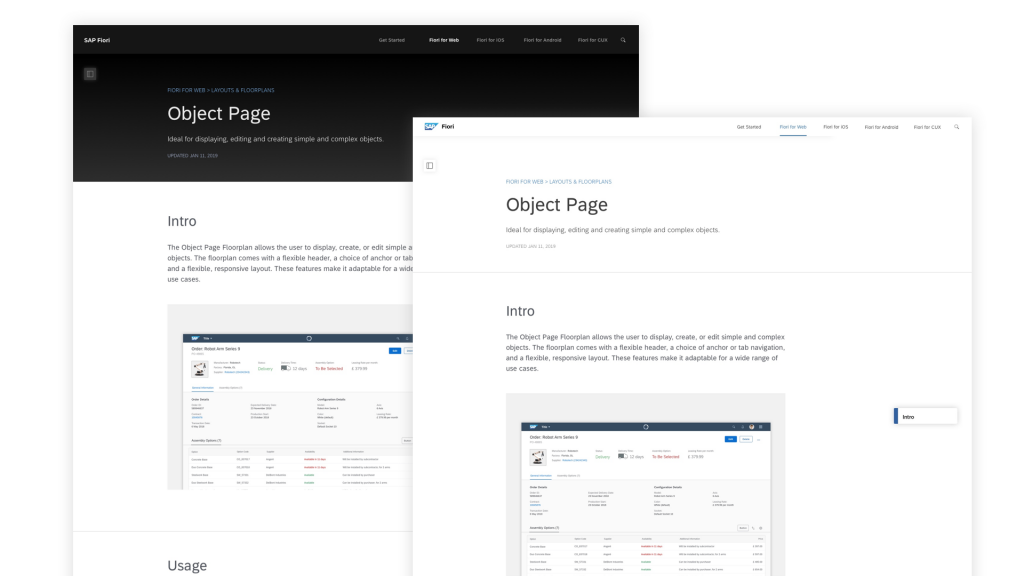 Fiori Design System – AboveTheFold