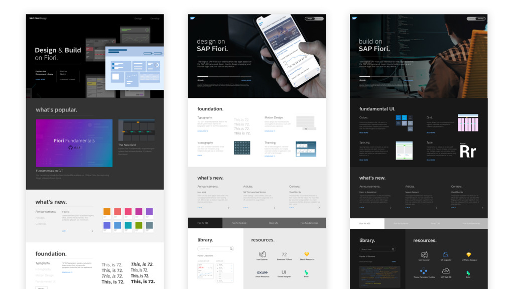Fiori Design System – AboveTheFold